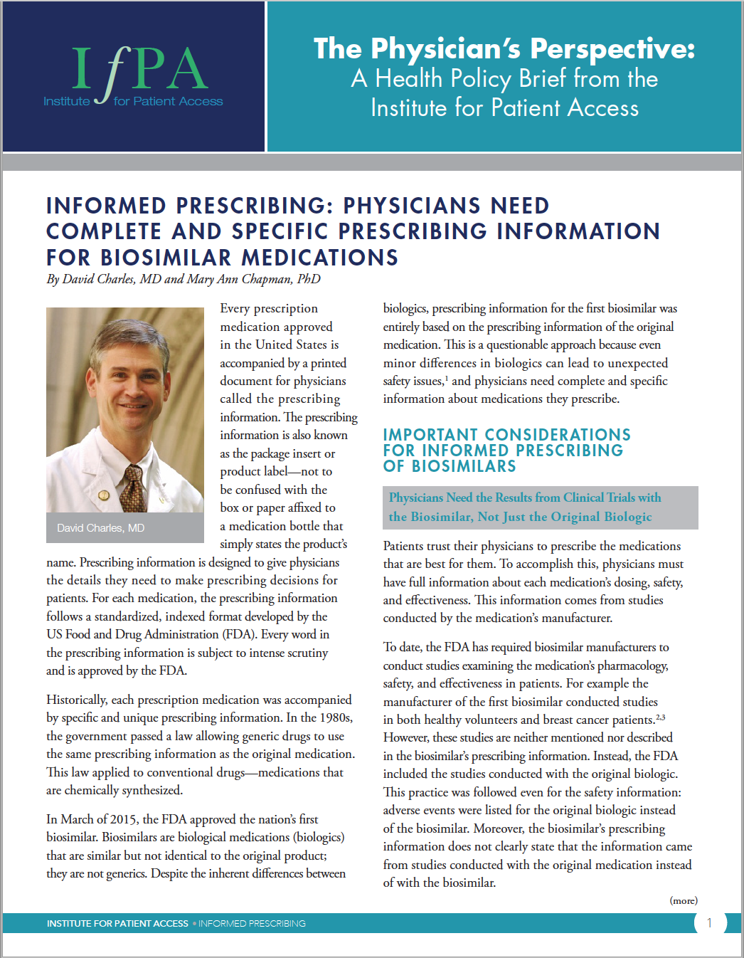 Informed Prescribing: Physicians Need Complete and Specific Prescribing ...