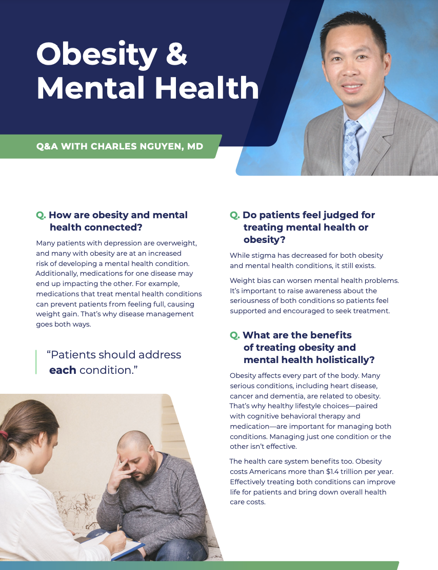 Obesity & Mental Health - Alliance for Patient Access
