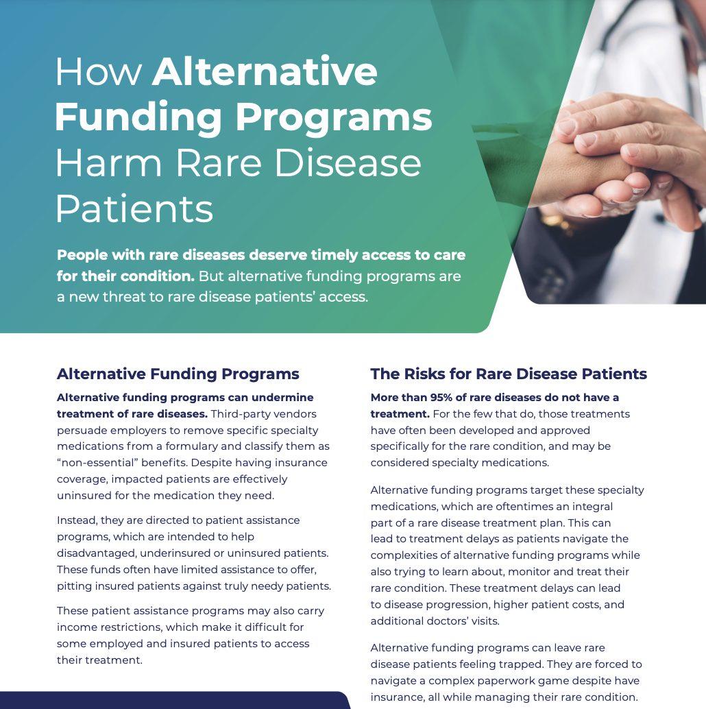 How Alternative Funding Programs Harm Rare Disease Patients - Alliance ...